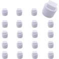 BDKWID-20 Pack 3/4 Inch PVC Pipe Male Thread Plug, Threaded Pipe End ...