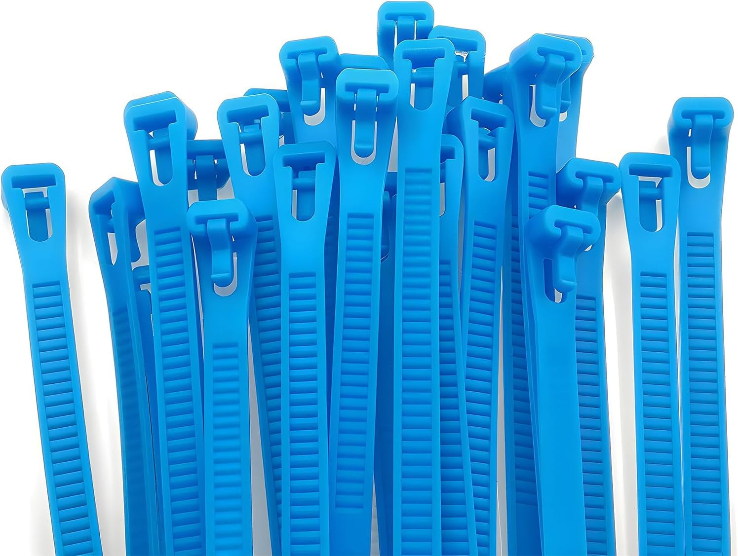 BDKWID-25 Pack 12 Inch Heavy Duty Reusable Zip Ties Blue \u2013 UV ...