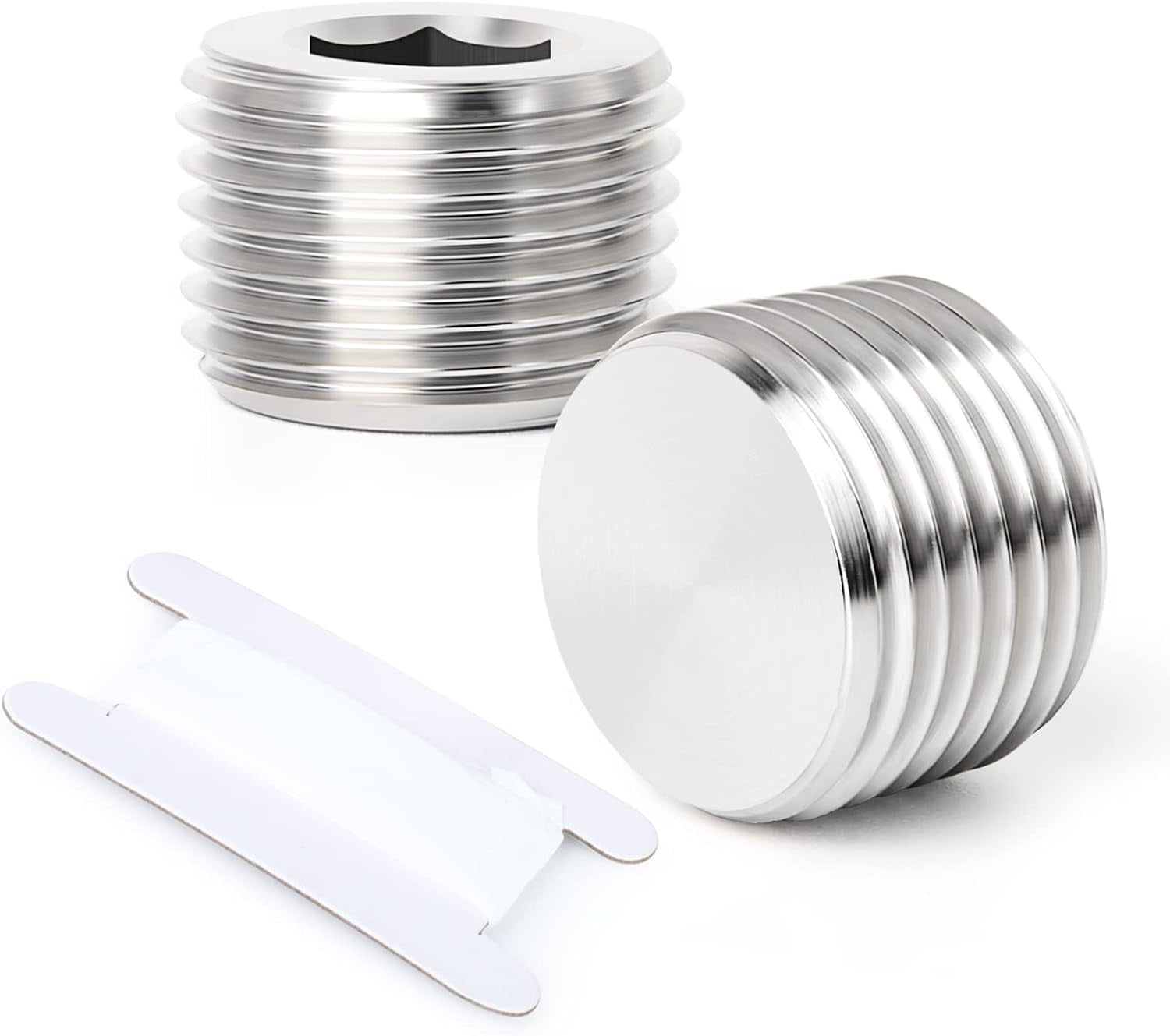 BDKWID-2PCS 304 Stainless Steel Internal Hex Thread Socket Pipe Plug ...