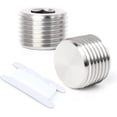BDKWID-2PCS 304 Stainless Steel Internal Hex Thread Socket Pipe Plug ...