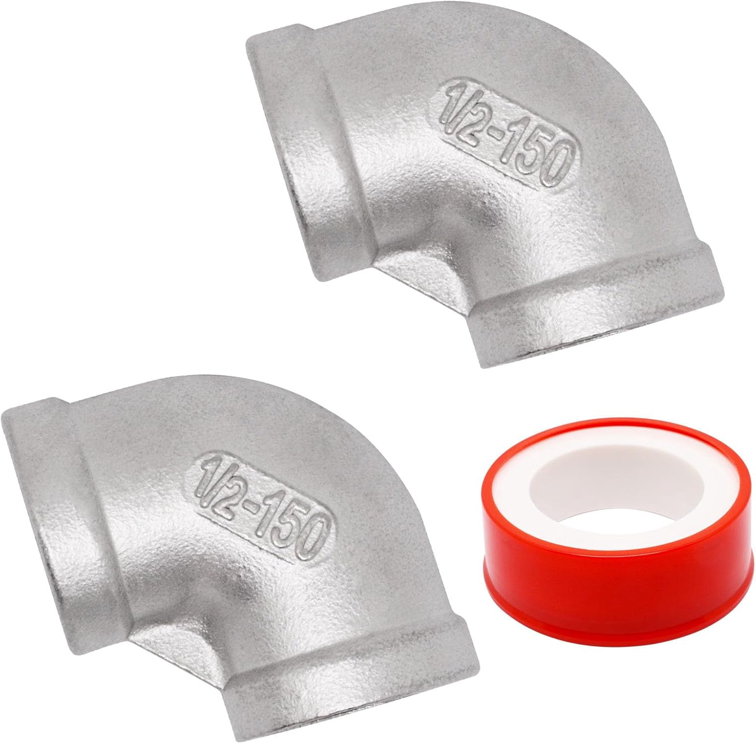 BDKWID-2PCS 90 Degree Elbow 1/2" NPT Female x 1/2" NPT Female Street ...