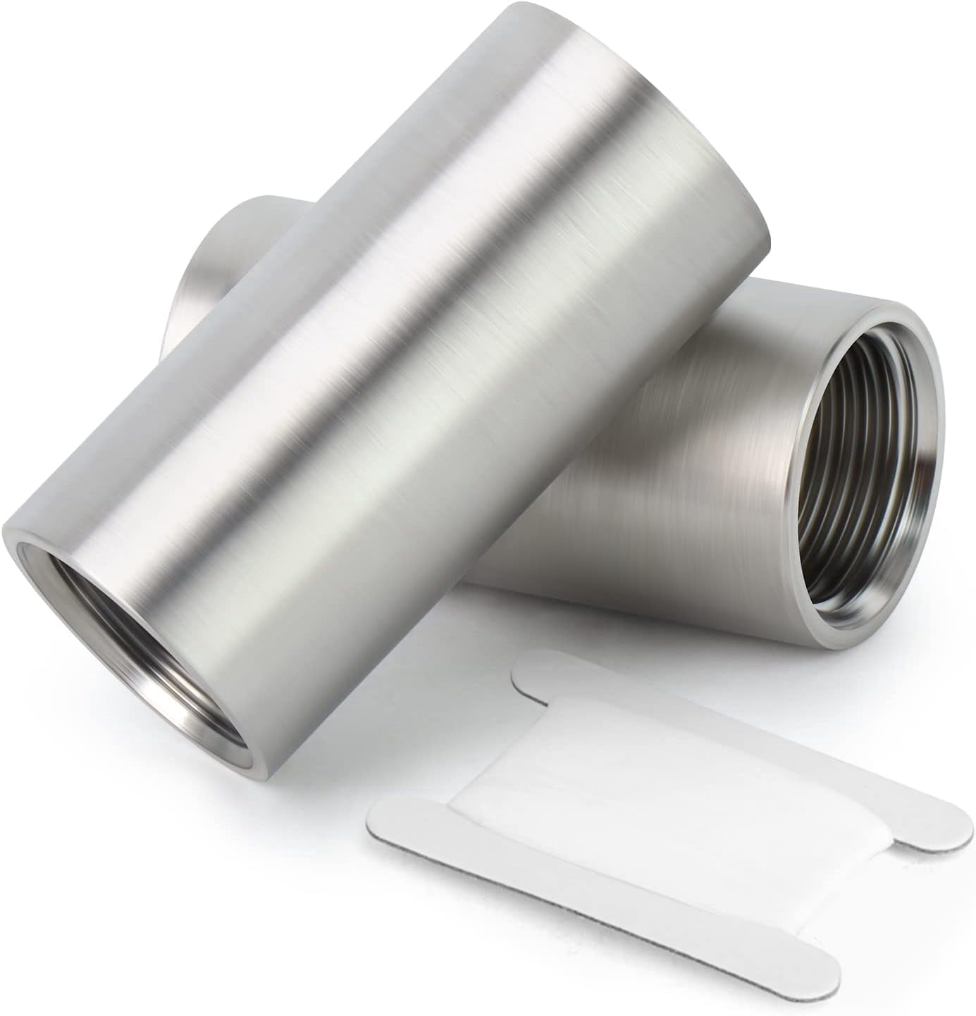 BDKWID-2PCS Stainless Steel Pipe Fittings, 1/2" NPT x 1/2" NPT Female ...