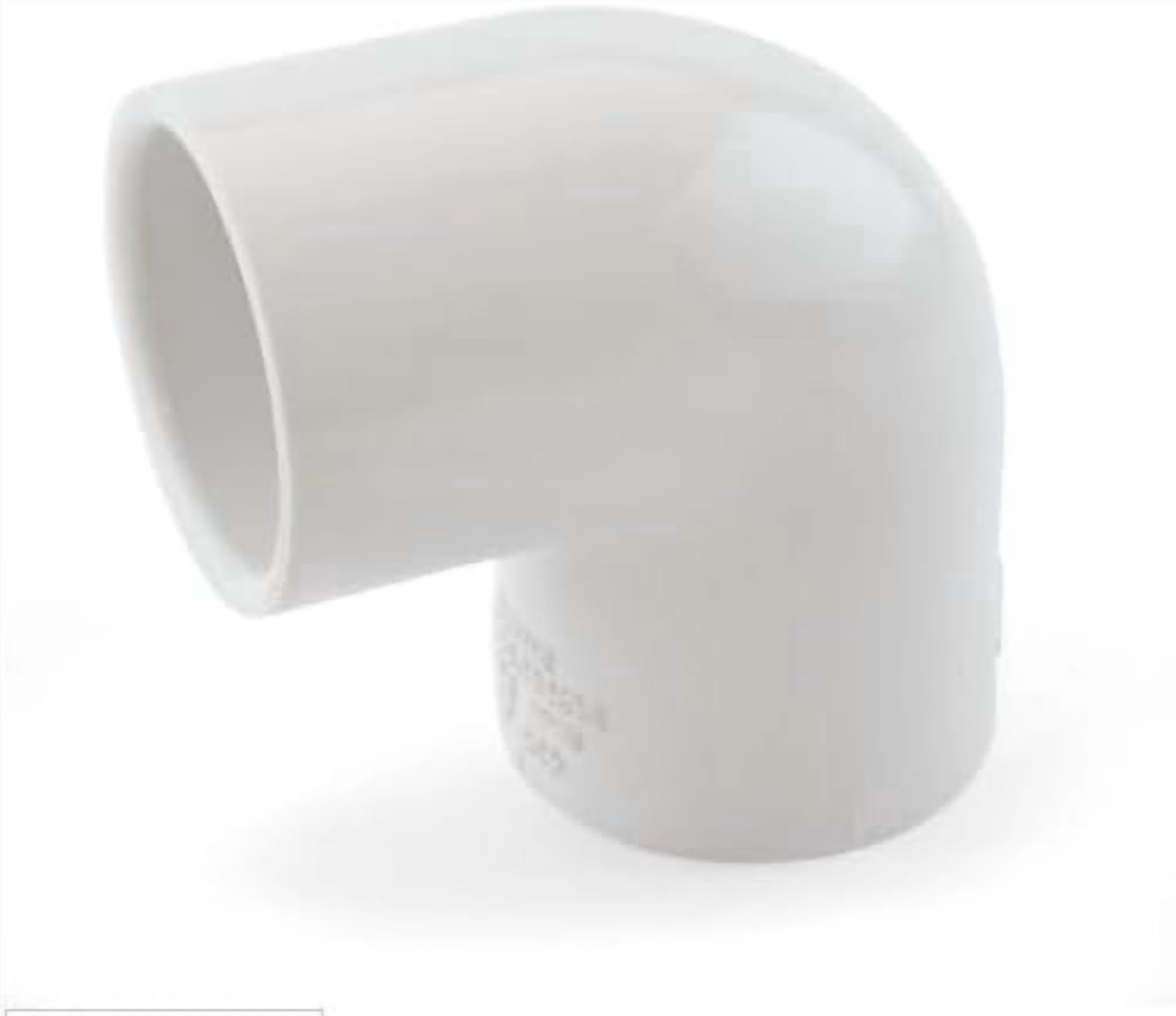 BDKWID-3/4" PVC Elbow Fitting \u2013 Slip x Slip, Schedule 40 White ...
