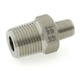 BDKWID-3/8" NPT Male x 1/8" NPT Male, Stainless Steel 316-L Reducer Hex ...