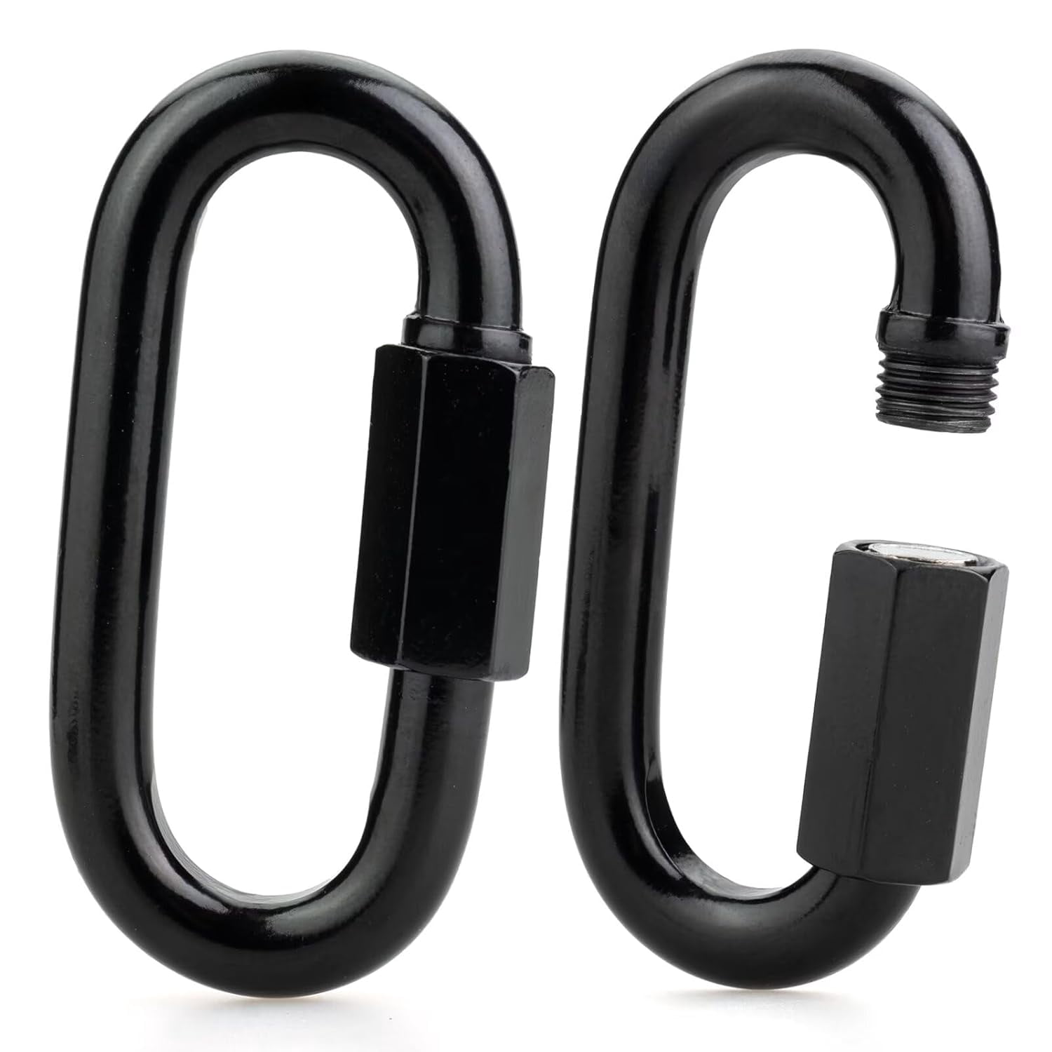 BDKWID-3 Inch-(2 PCS) Black Zinc Plated Alloy Steel Quick Links Heavy ...