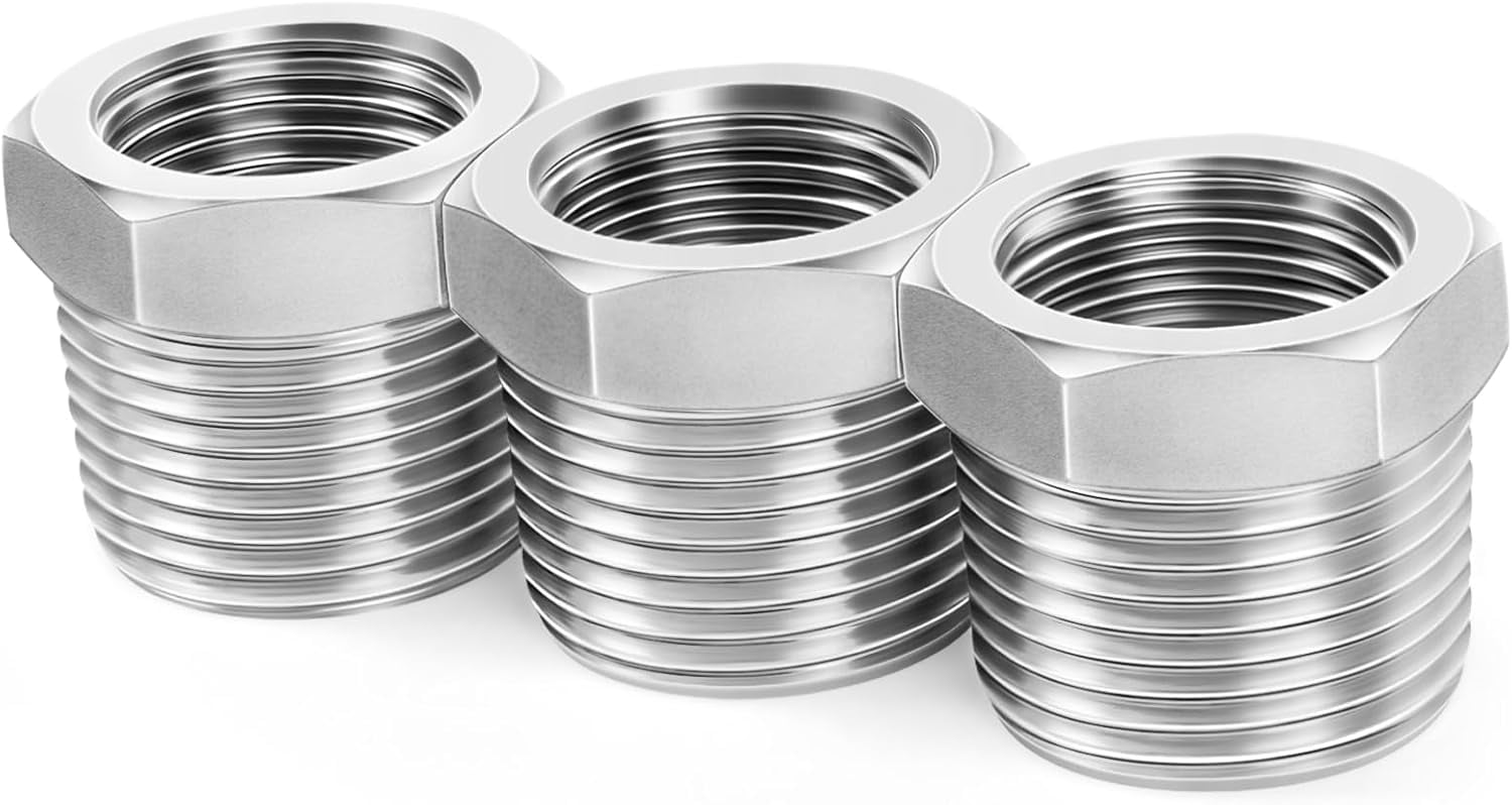 BDKWID-304 Stainless Steel Pipe Fitting, Reducer Hex Bushing 3/4" NPT ...