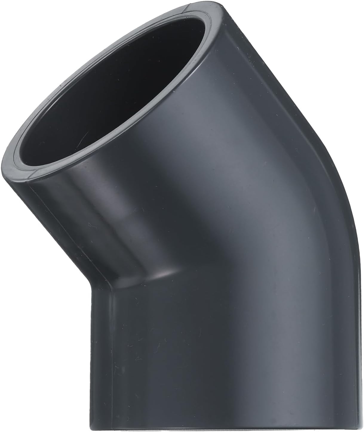 BDKWID-45 Degree Elbow PVC Pipe Fittings 2" 2 Way Furniture Grade PVC ...