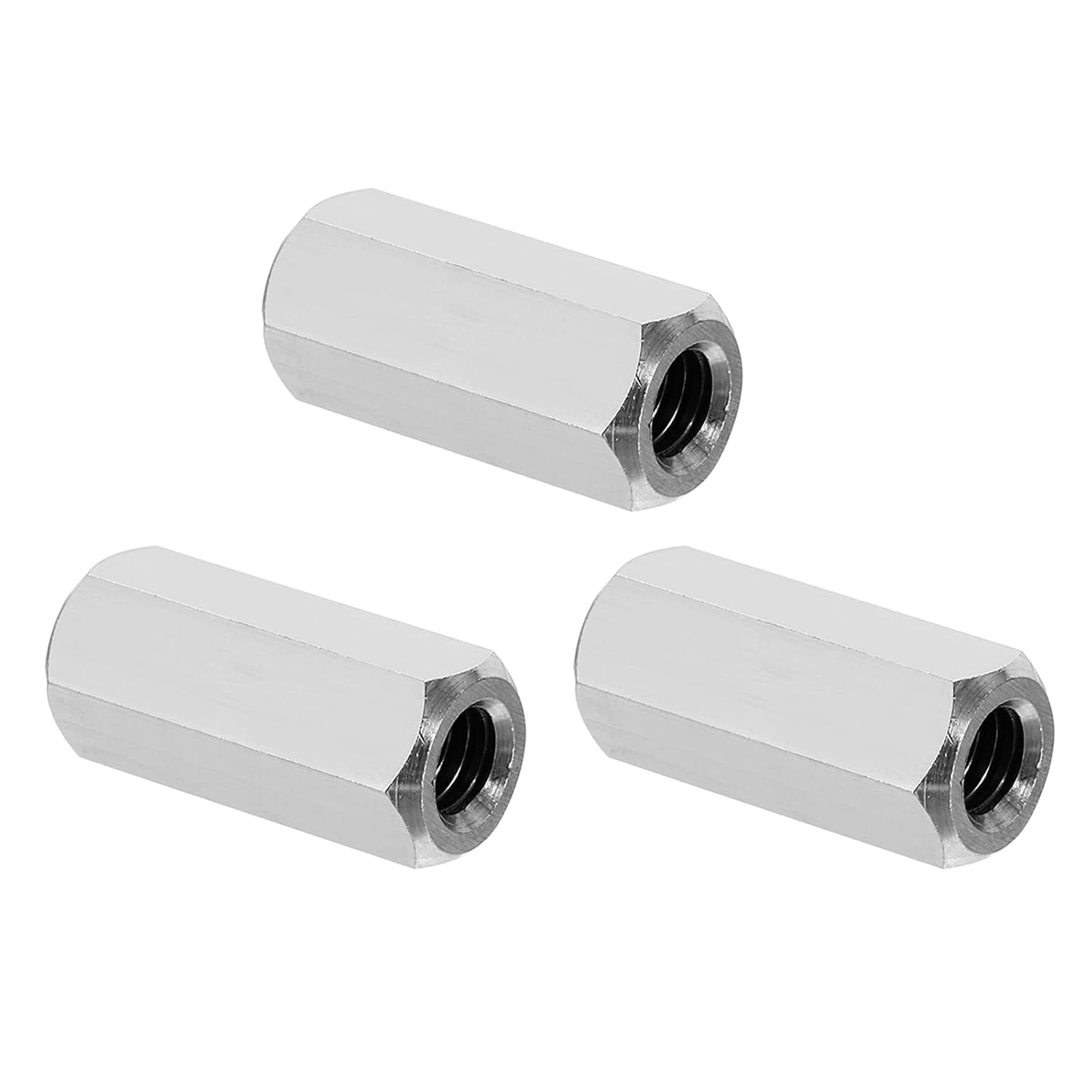 BDKWID-5/16"-18 UNC 304 Stainless Steel Hex Coupling Nuts, 3Pcs 1.38 ...