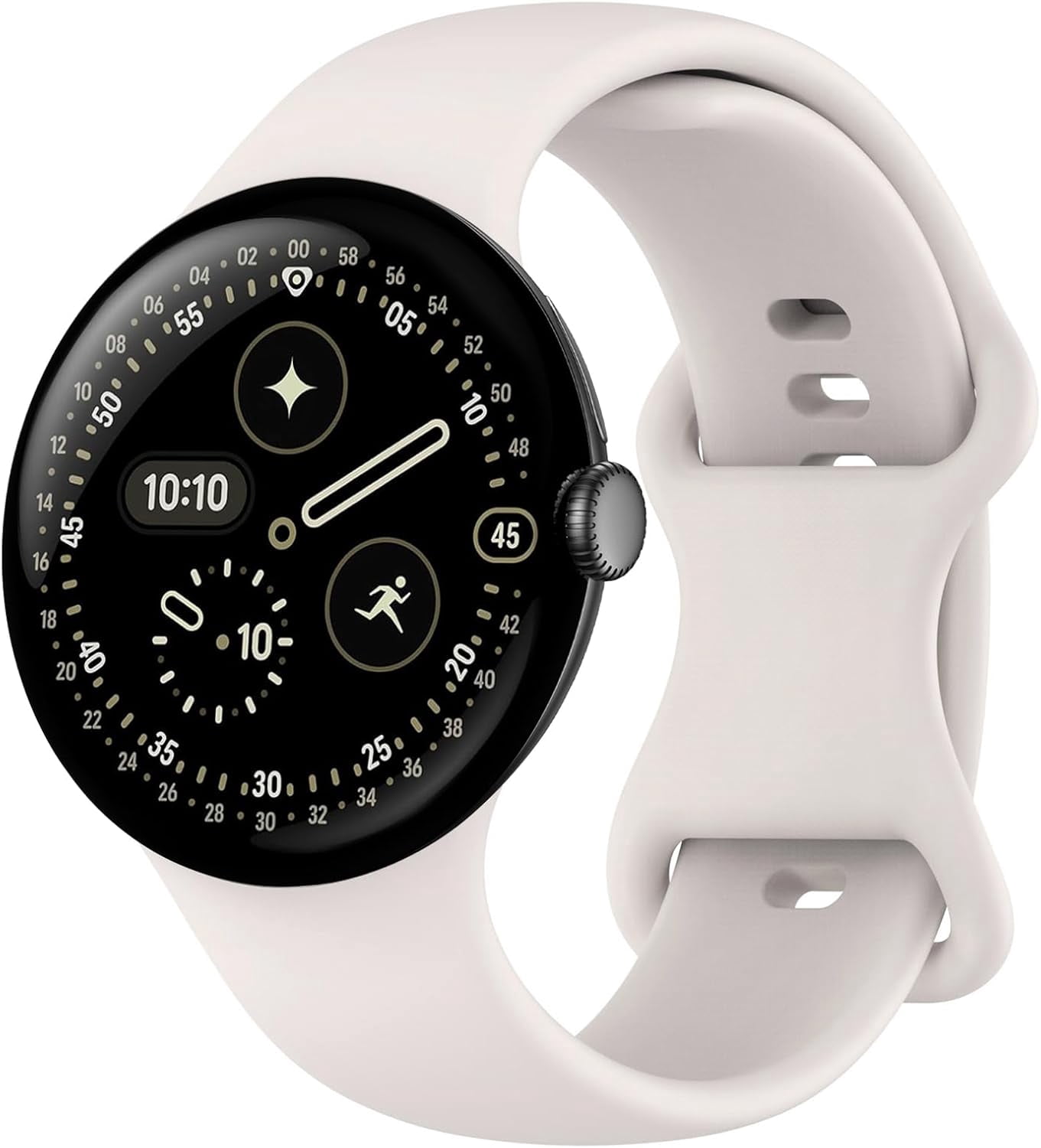 BDKWID-Band Compatible with Google Pixel Watch 1/2/3/4, Soft Silicone ...