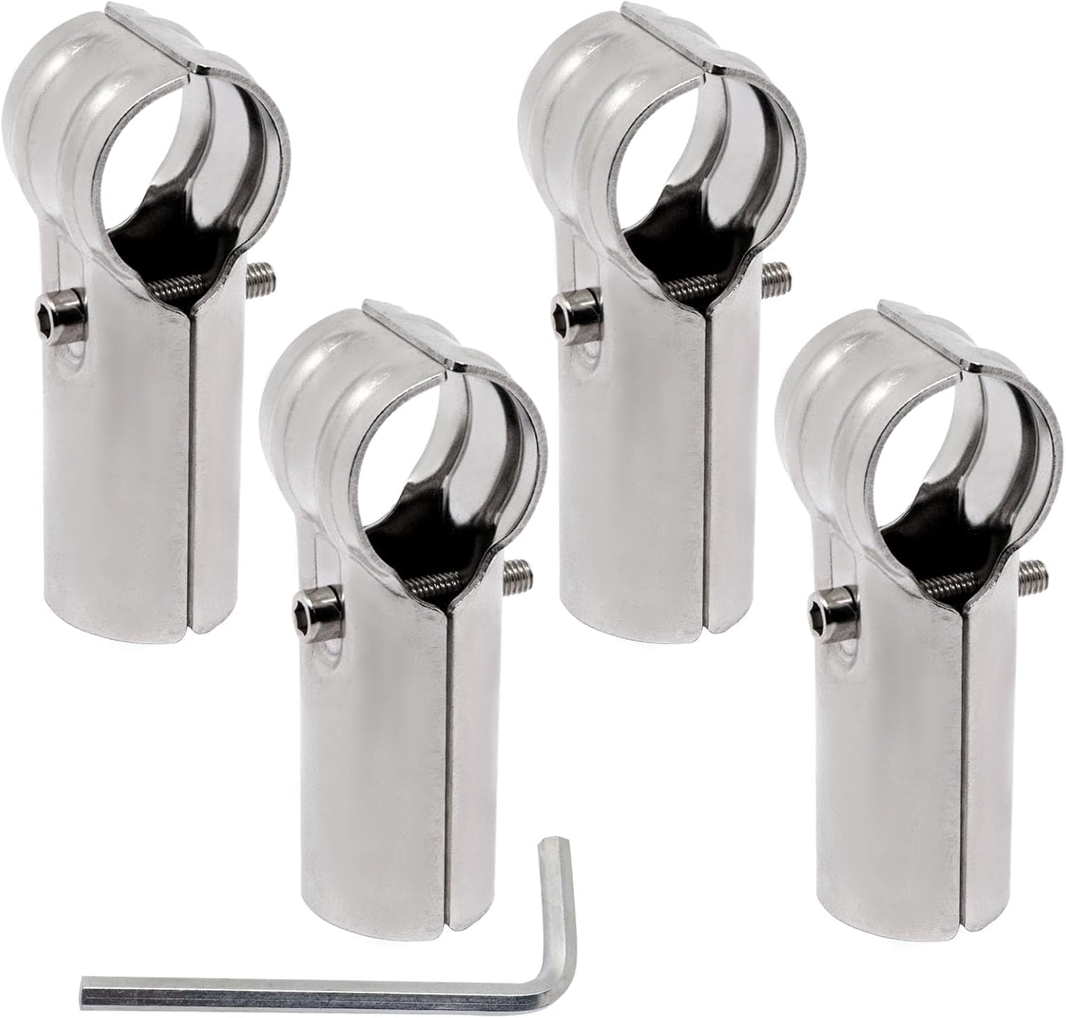 BDKWID-Fence End Rail T Clamp 1-1/4 inch, Stainless Steel Chain Link ...
