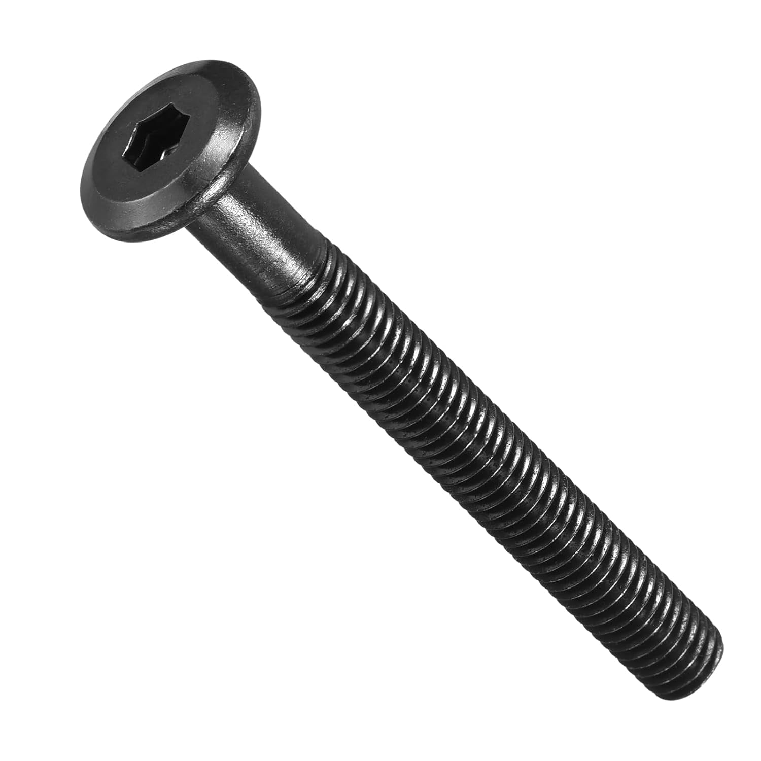 BDKWID-Flat Head Hex Socket Cap Screws Bolts(M8-1.25x65) 10Pcs, Steel ...