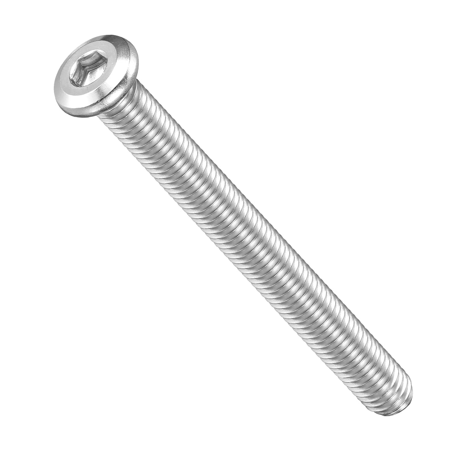BDKWID-Flat Head Hex Socket Cap Screws Bolts(M8-1.25x80) 8Pcs, 304 ...