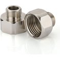 BDKWID-G 1/2 Female to 3/8 Male COMP Reducer Adapter, Brass Pipe ...