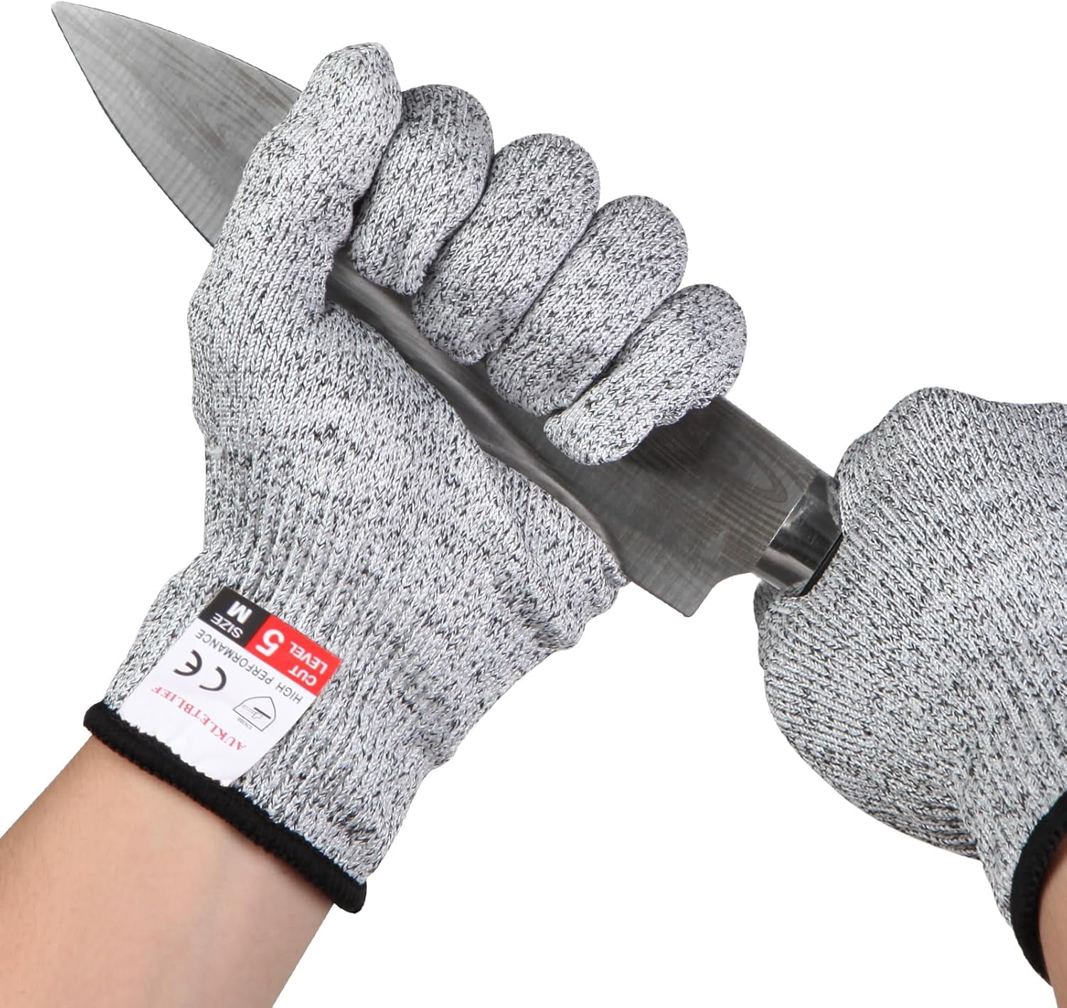BDKWID-Kitchen Work Safety Protection Anti-Cutting Gloves Grade 5 Wear ...