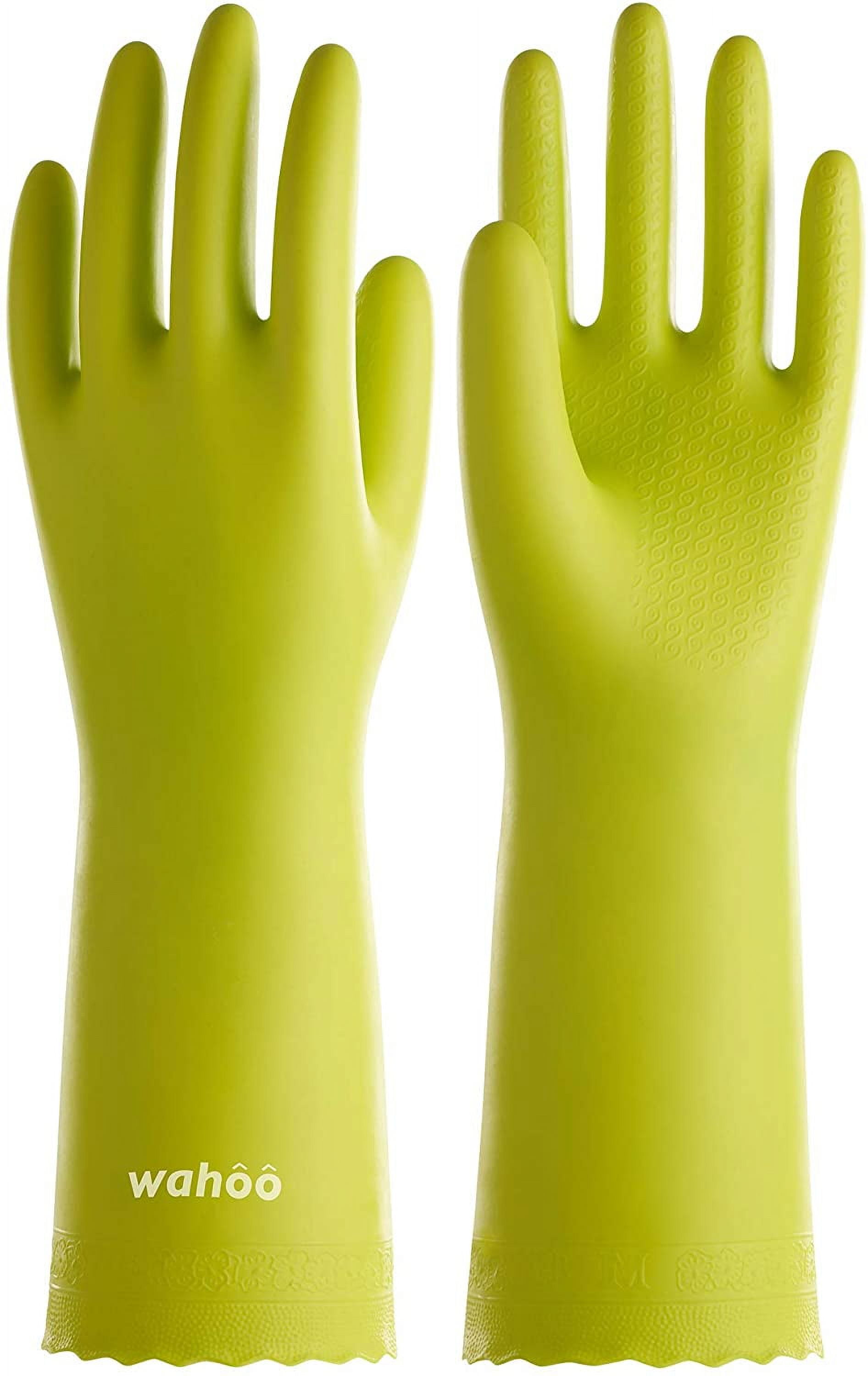 BDKWID-LANON wahoo Skin-Friendly Cleaning Gloves, Dishwashing Kitchen ...