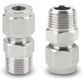 BDKWID-Metalwork 304 Stainless Steel Compression Tube Fitting Adapter 1 ...