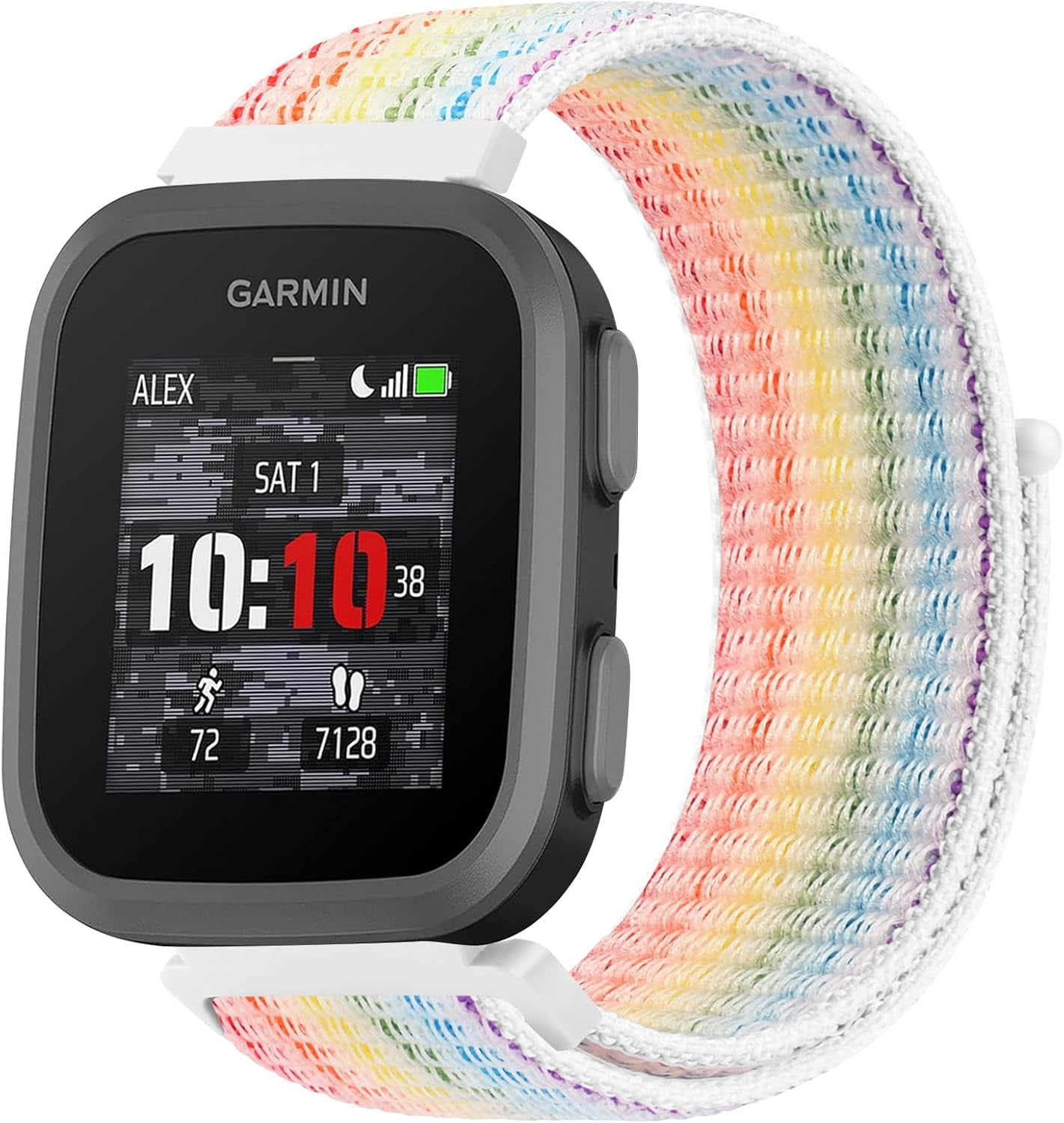 BDKWID-Nylon Band Compatible with Garmin Bounce Watch Bands, Soft Nylon ...