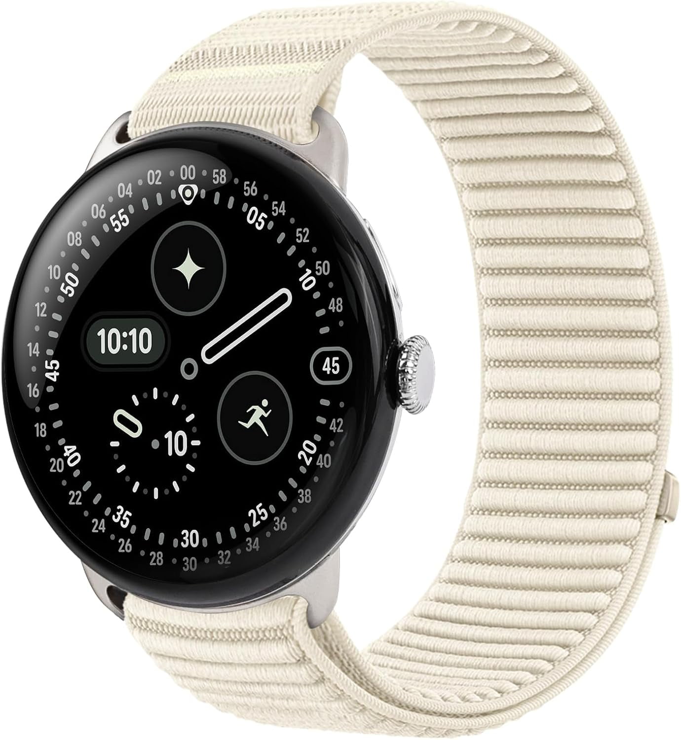 BDKWID-Nylon Loop Sport Bands Compatible with Google Pixel Watch 4/3/2 ...