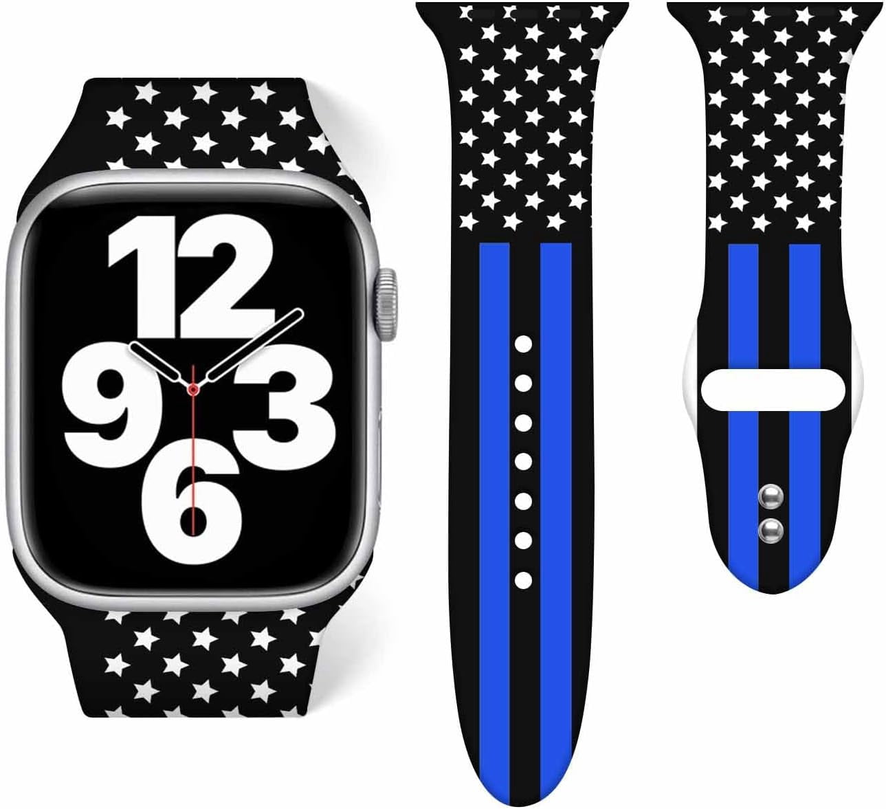 BDKWID-Watch Band Compatible with Apple Watch Band,Silicone Soft ...