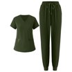Monarch Uniforms Stretchy Scrubs Women's Jogger Scrub Set In Regular ...