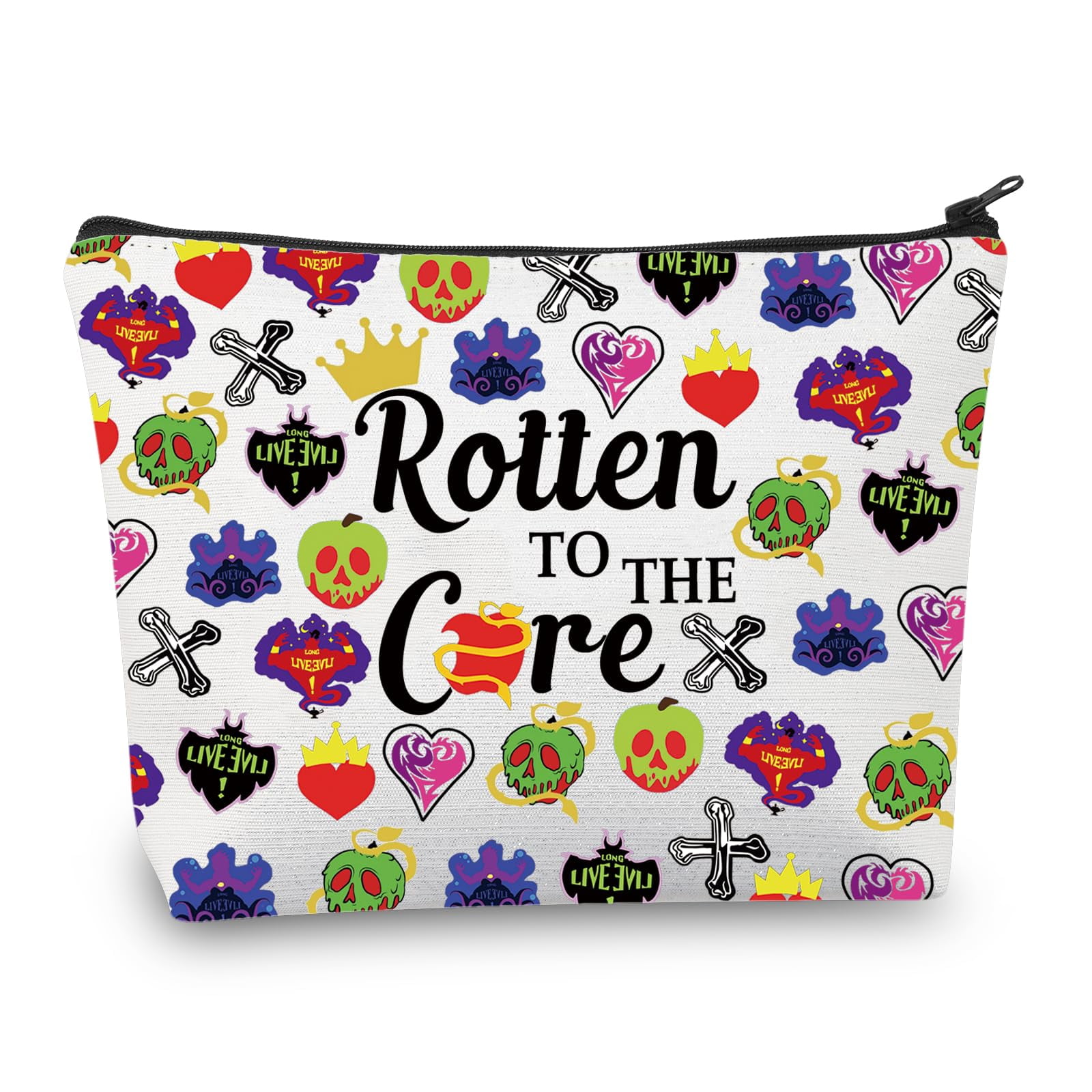 BDPWSS Evil Queen Makeup Bag Maleficent Fans Gift Rotten To The Core ...