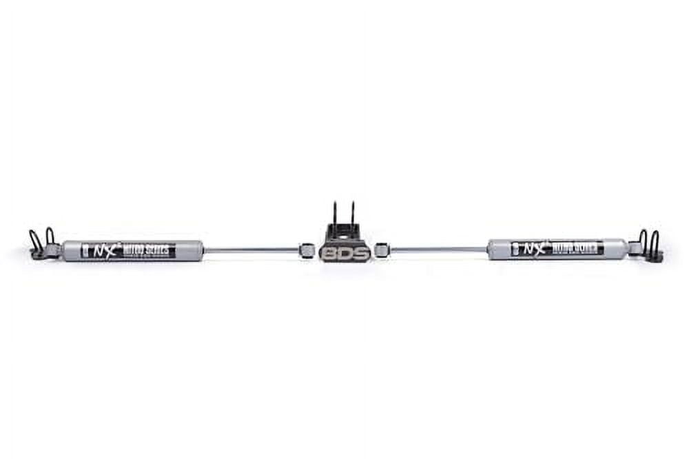 BDS Suspension NX2 Dual Steering Stabilizer Kit for 07-18 Jeep Wrangler ...