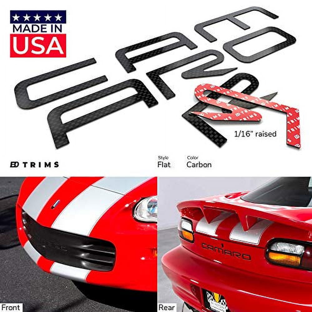 BDTrims Bumper & Front Raised ABS Plastic Letters compatible with 1992 ...