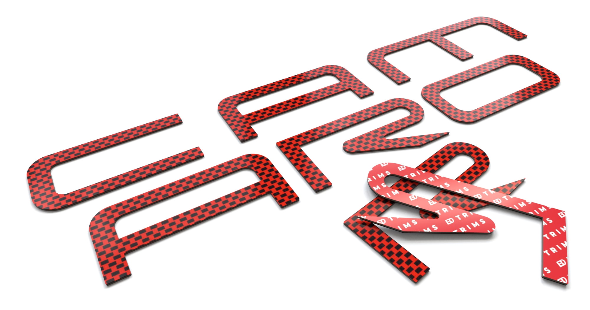 BDTrims Bumper & Front Raised ABS Plastic Letters compatible with 1992 ...