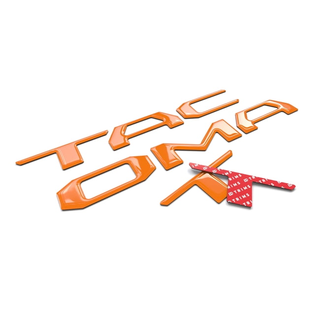 BDTrims Domed 3D Raised Tailgate Letters Compatible with 2016-2020 ...