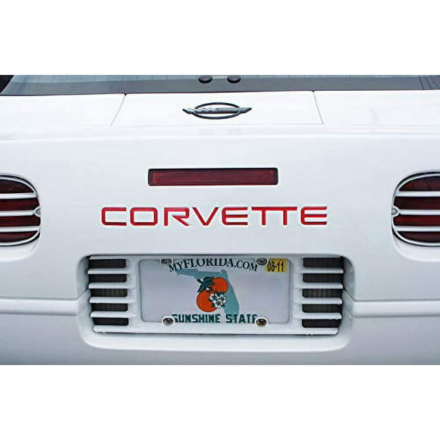 BDTrims | Front & Rear Bumper Plastic Letters Inserts Set fits 1991 ...