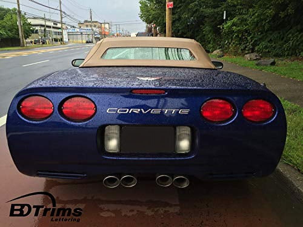 BDTrims | Front and Rear Plastic Letters Inserts Set fits 1997-2004 ...