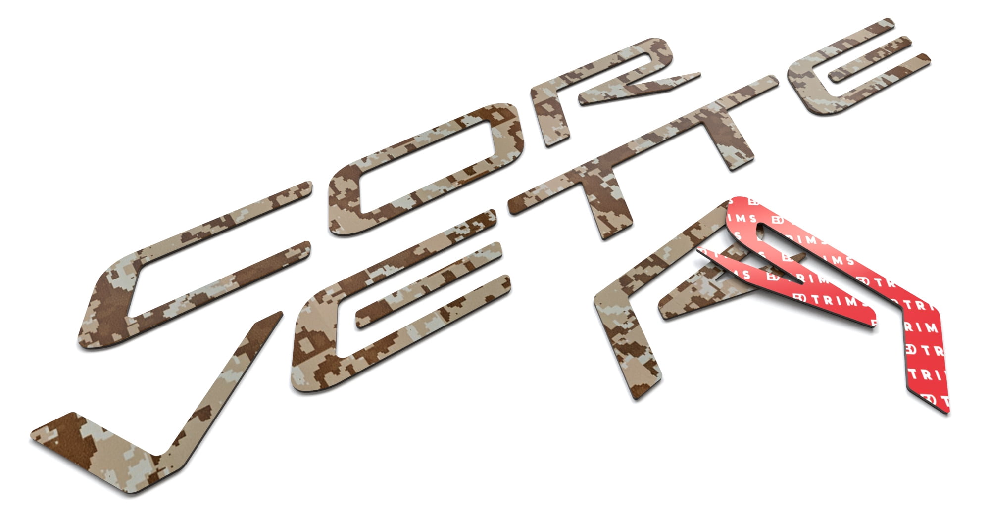 BDTrims Front and Rear Raised Letters Compatible with 1997-2004 ...