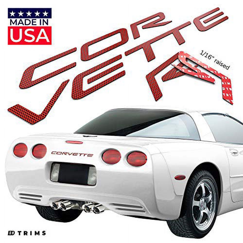 BDTrims Front and Rear Raised Letters Compatible with 1997-2004 ...