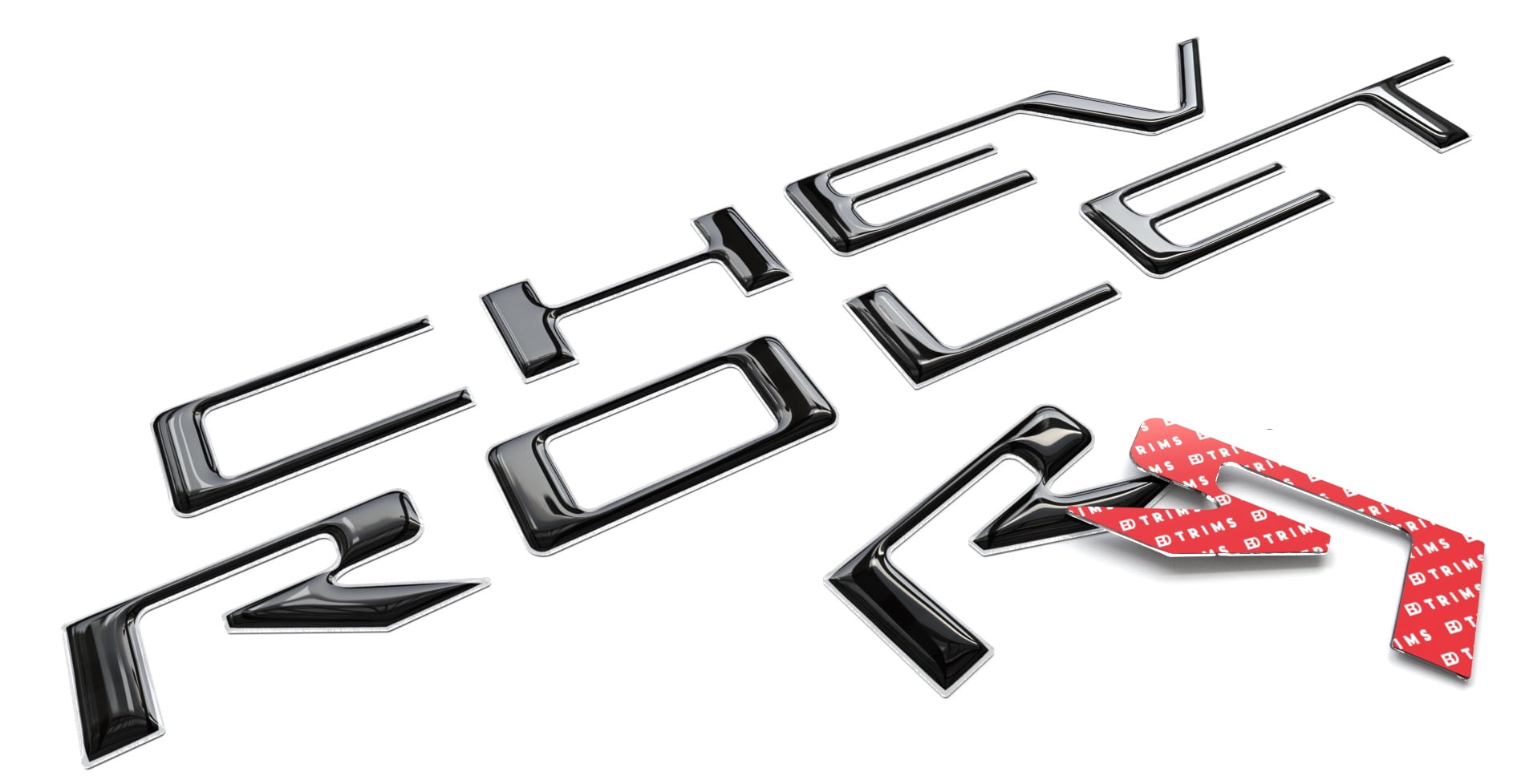 BDTrims Tailgate 3D Domed Raised Letters Compatible with 2019-2024 ...