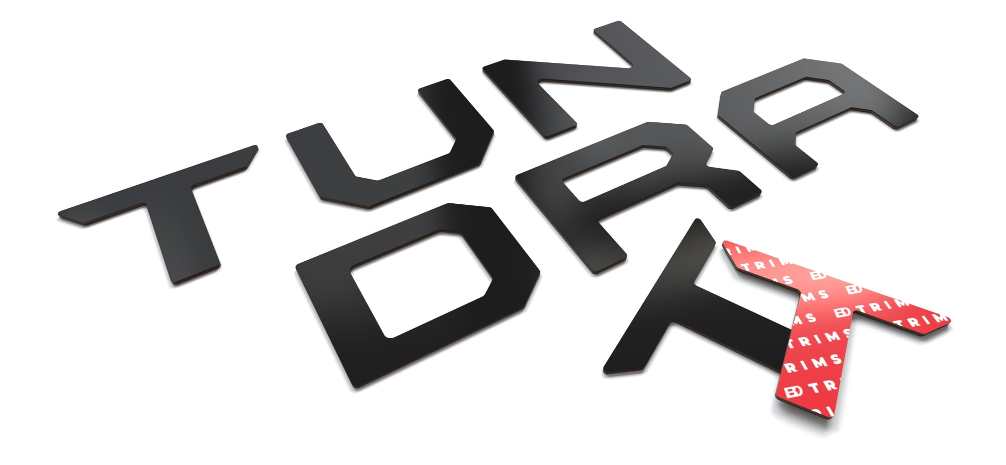 BDTrims | Tailgate Plastic Letters Inserts fits 2014-2021 Tundra Models ...