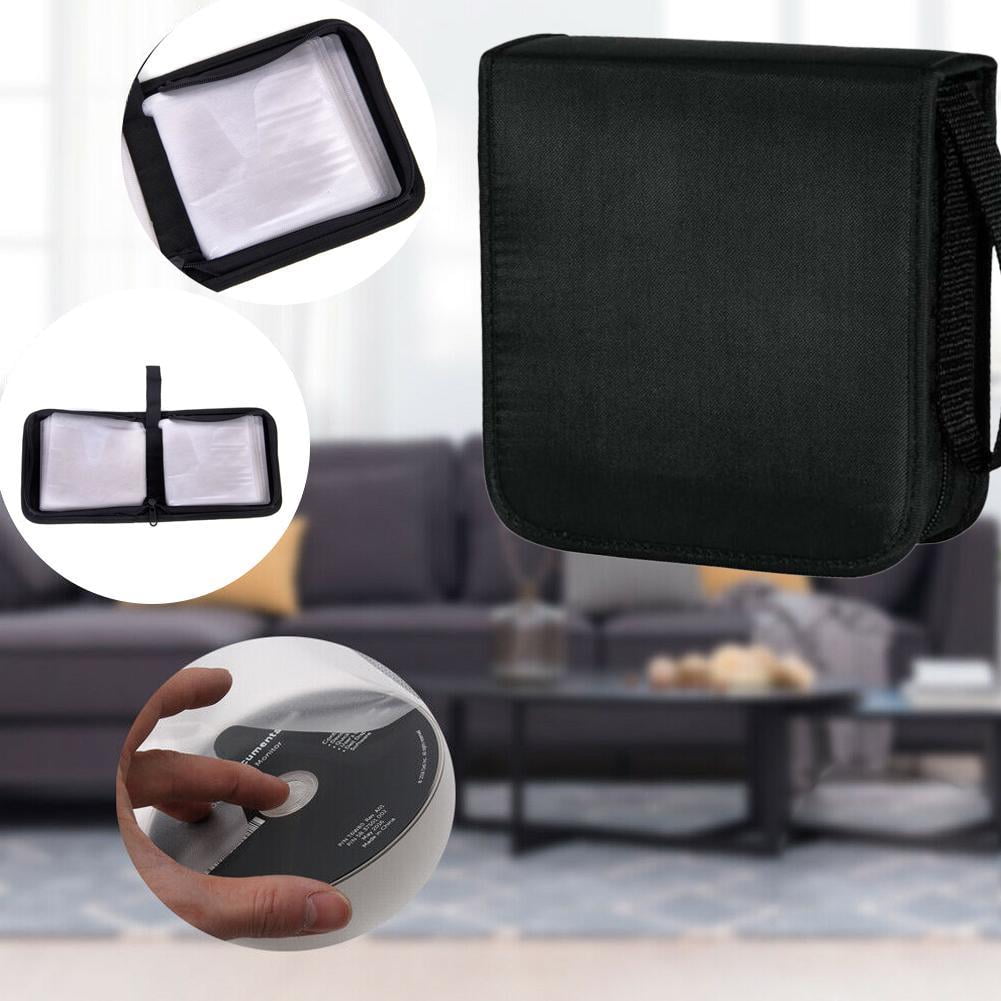 BE 40-CD DVD Disc Carry Case Bag Black Wallet Storage Book Binder 2024 A5A6 - Walmart.com