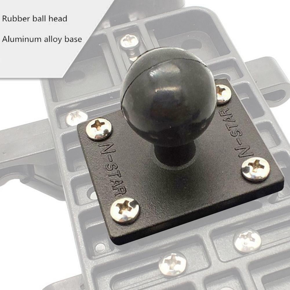 BE Aluminum Square Base Mount with Ball Head For Ram Garmin Mounting ...