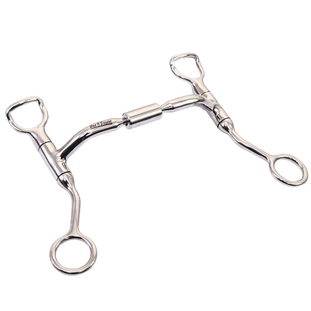 BE Bar H Equine Stainless Steel Small Port Shank Bit W/ Roller Bit|Bits ... BE Bar H Equine Stainless Steel Small Port Shank Bit W/ Roller Bit|Bits ...