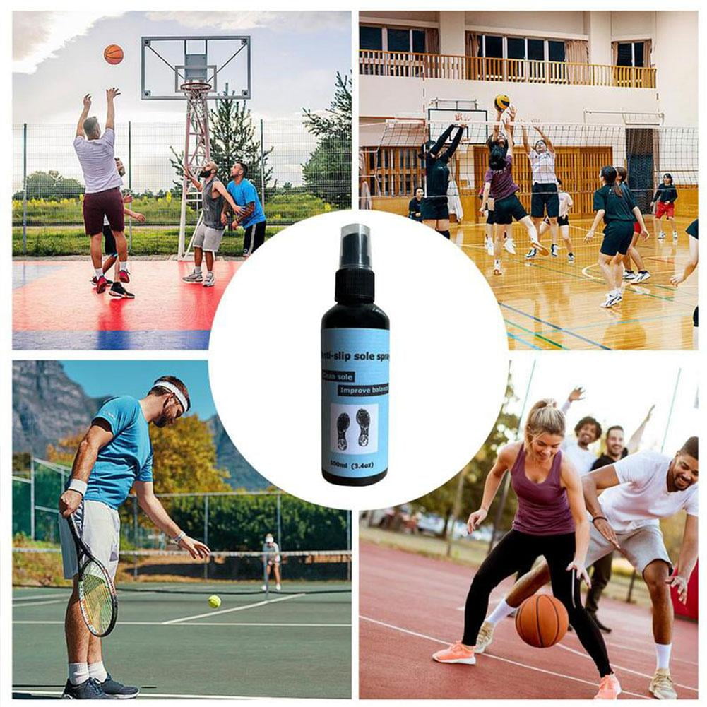 BE Basketball Shoe Grip Spray Anti-Slip Sole Spray Protector Traction ...