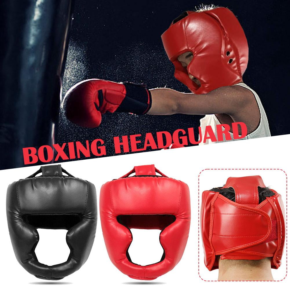BE Boxing Helmet Kids Adults Sparring Headgear Gym Equipment Taekwondo ...