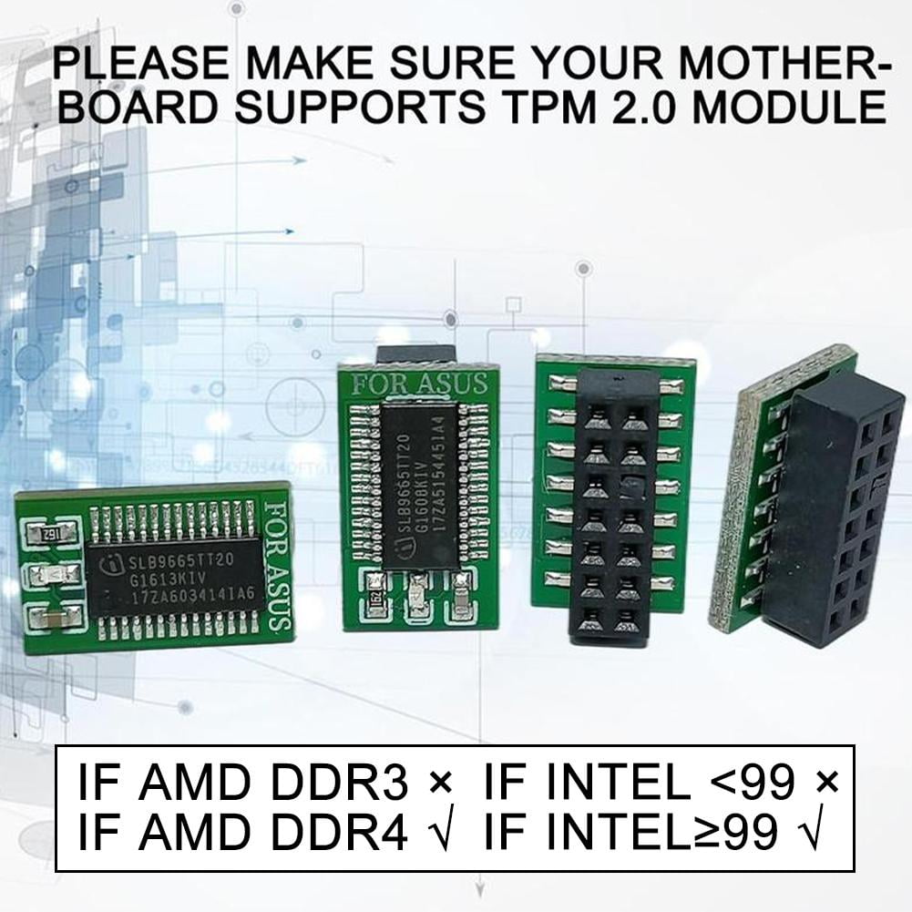 Be For Asrock 18pin Lpc Tpm 2 0 Encryption Security Module Remote Card