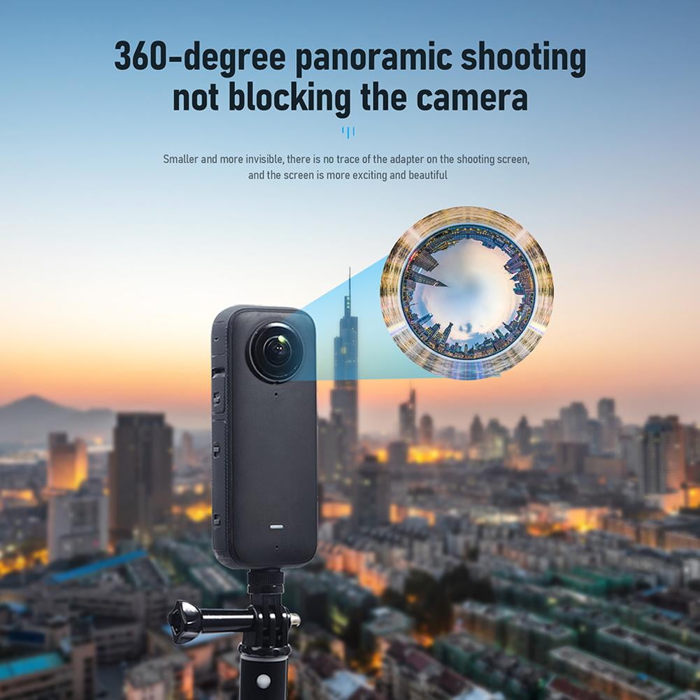 BE For Insta360 ONE X3 X2 Sports Camera Adapter Extension Screw Mount ...