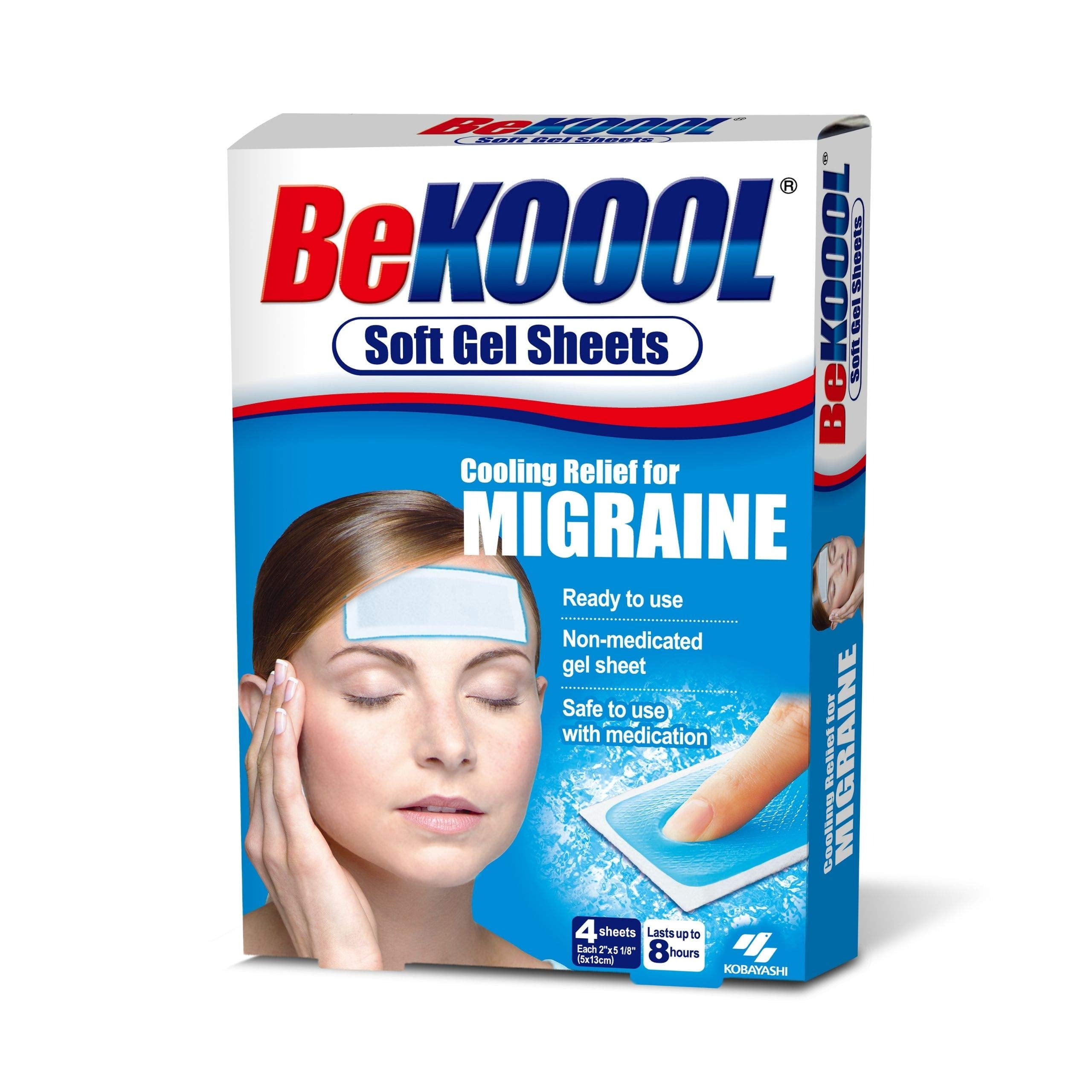 BE KOOOL SOFT GEL SHEETS ADULT 4 CT HSA/FSA Eligible - Walmart.com