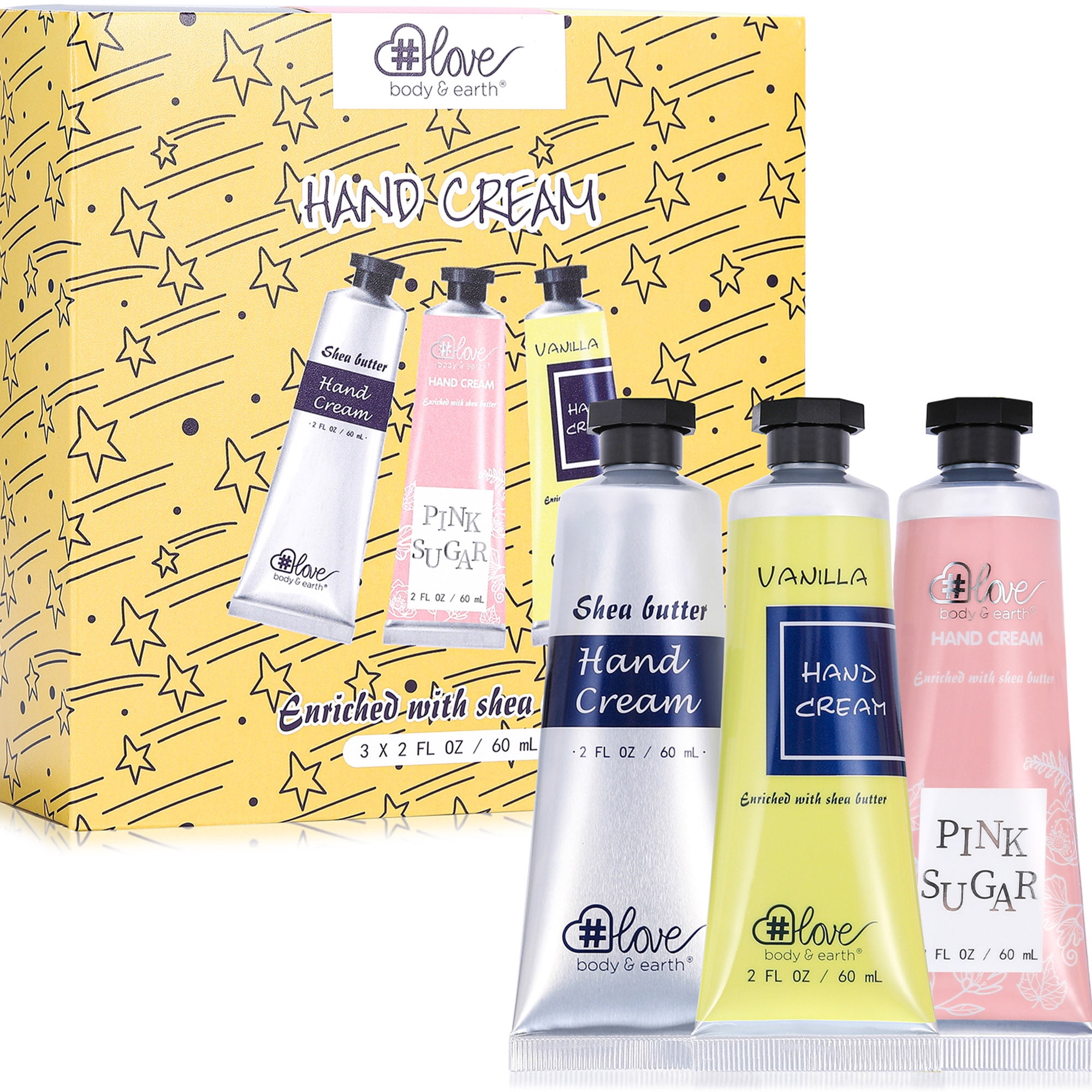 BE LOVE Hand Cream Set, Moisturizing Hand Cream Travel Size for Women ...