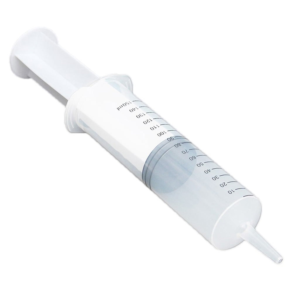 BE Large Plastic Syringe Measuring Nutrient Sterile Reusable Kitchen ...