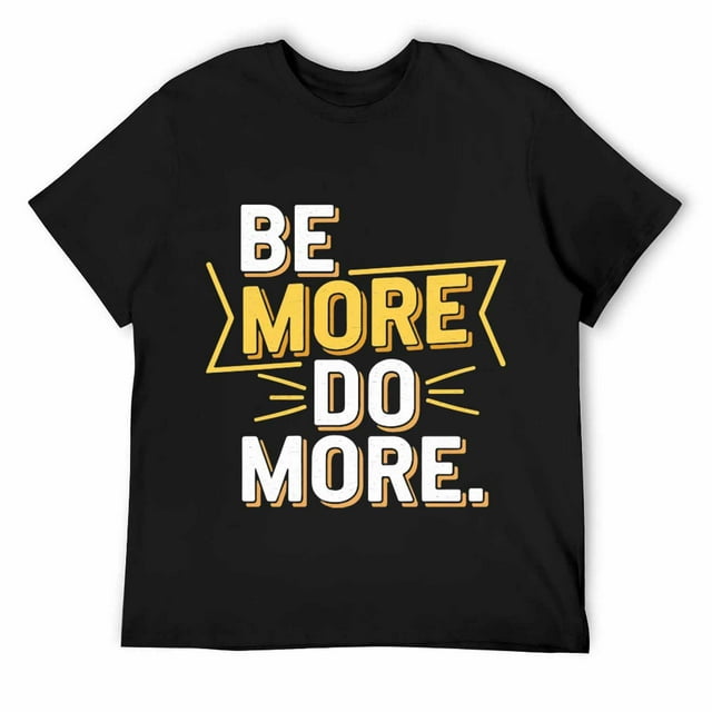 BE MORE DO MOREt shirt design goat Funny Retro Beach Summer Gift T ...