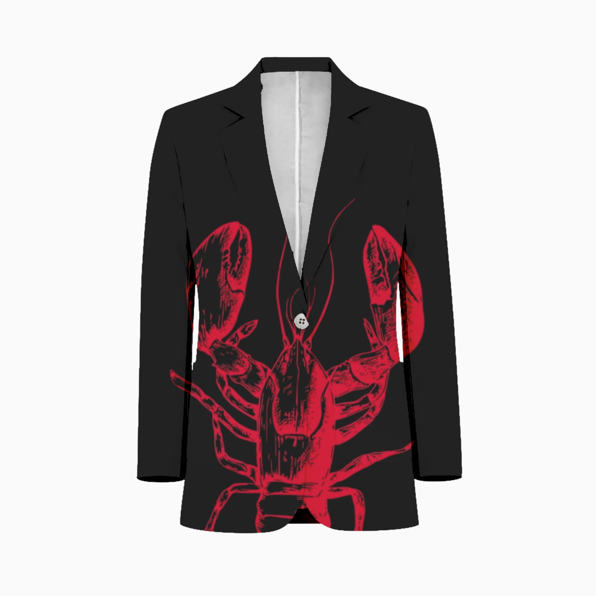 BE MY LOBSTER Men's Suit Blazer Casual Party Wear Slim Fit Suit Jacket ...