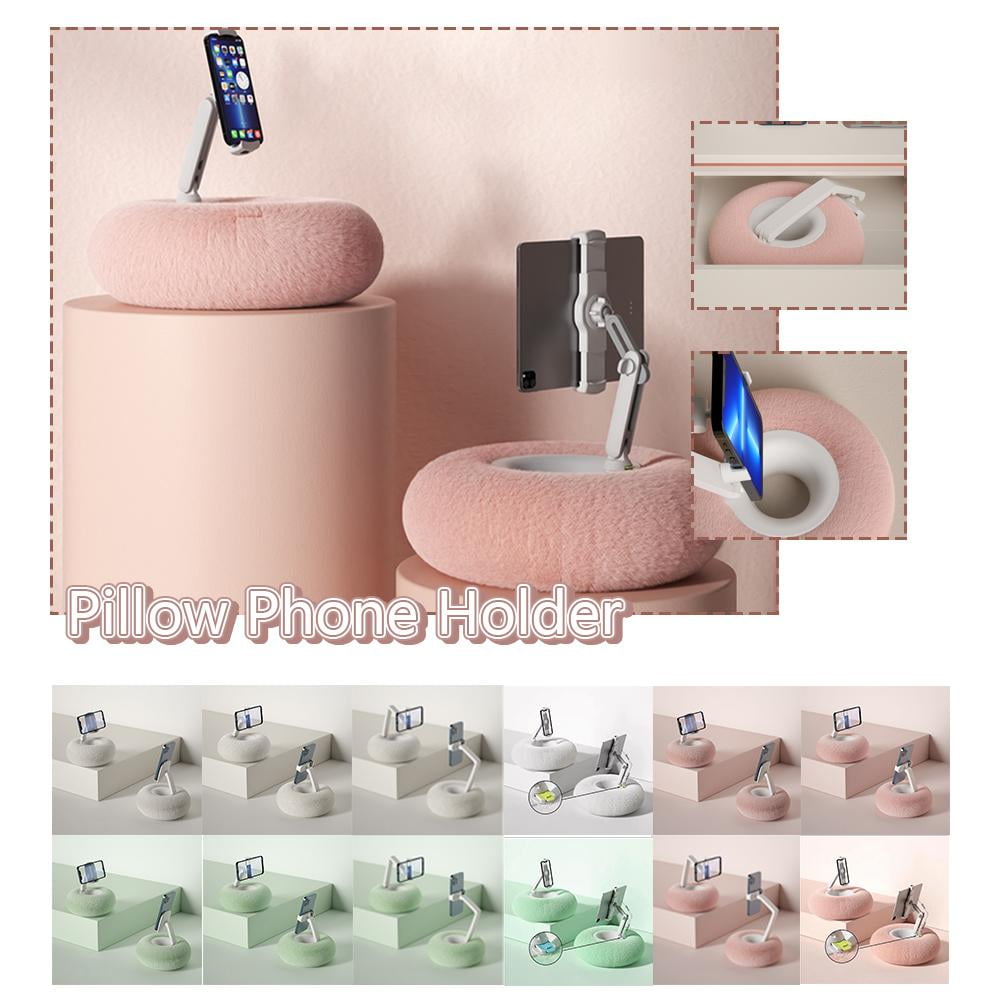 BE Mobile Phone Pillow Holder Bed Sofa Lap Adjustable Soft Pillow Stand ...