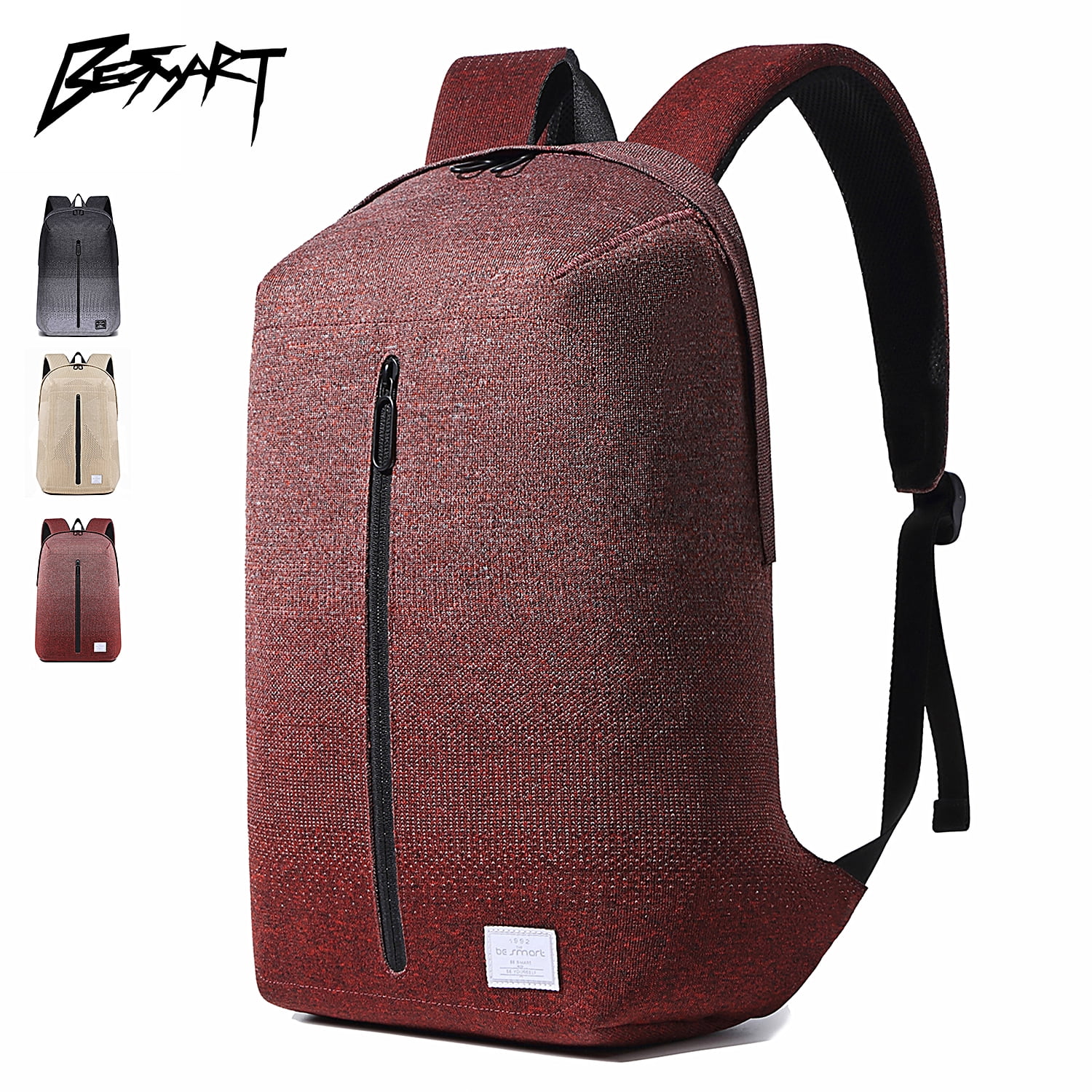 BE SMART Travel Backpack for Men & Women, Carry On Backpacks fits 15.6 ...