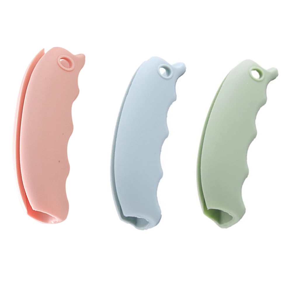 BE-TOOL 1/3 Pack Silicone Handle Plastic Bag Holder Reusable Bag Holder ...